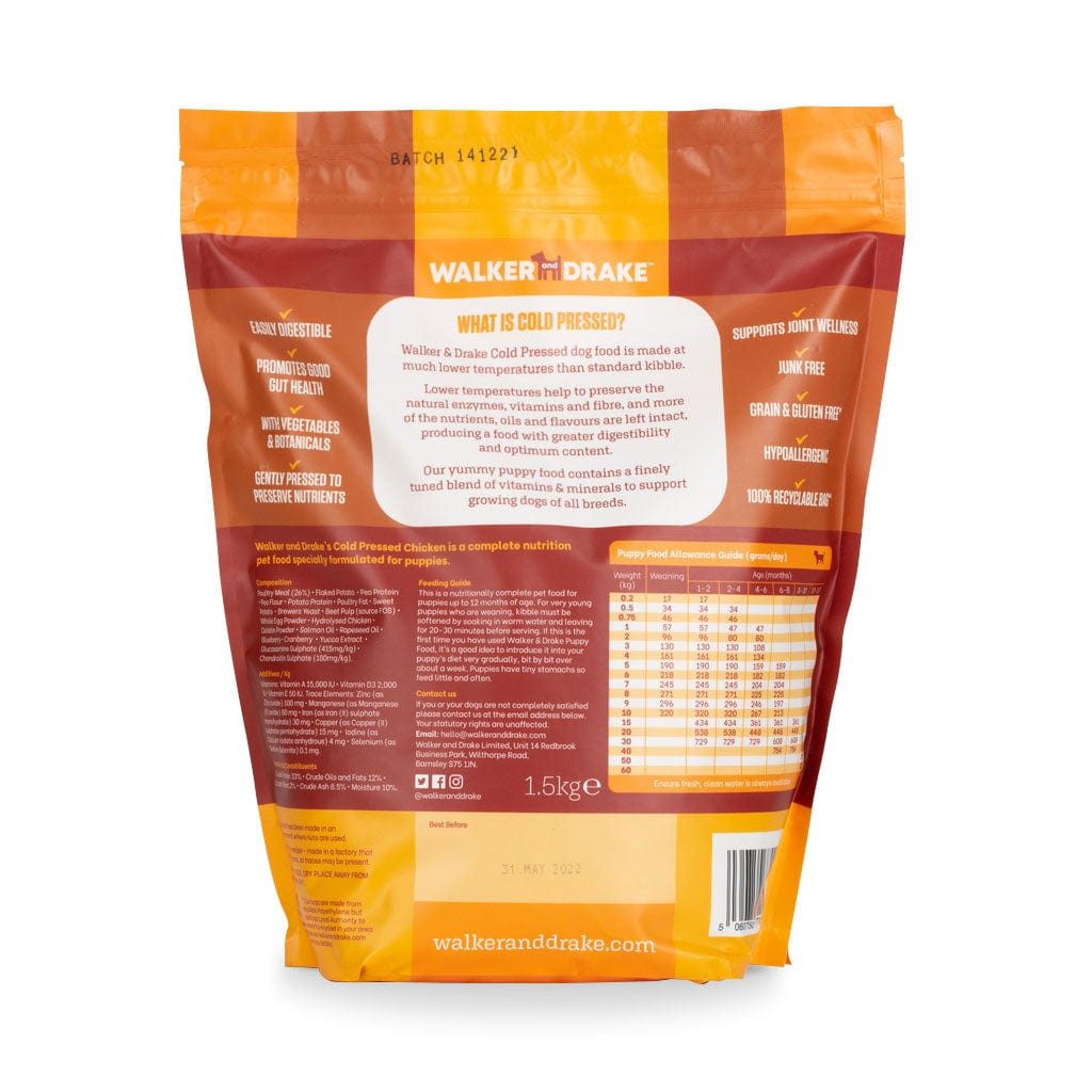 Walker & Drake Puppy Dog Food - Walker and Drake